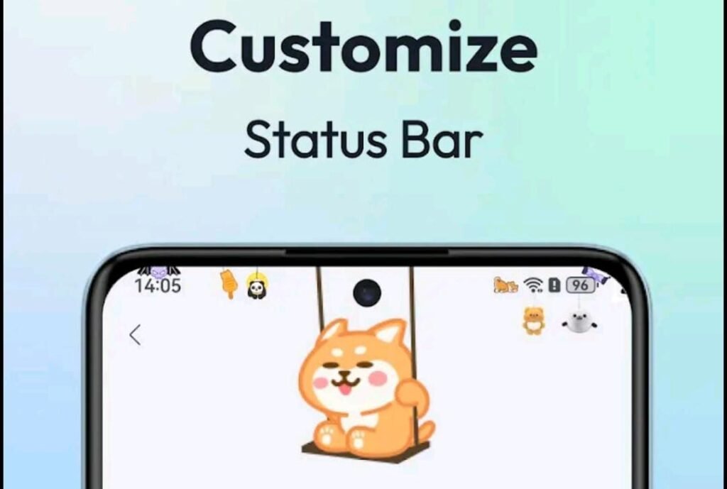 Customize status bar with cool animation - Techleez